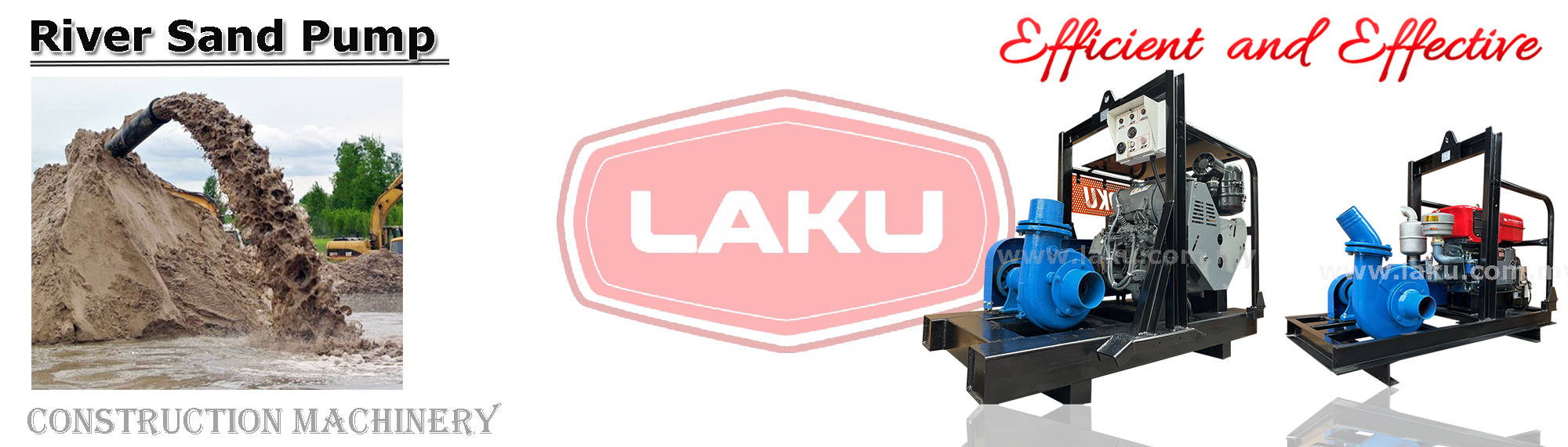 River Sand Pump | Laku Industries Sdn Bhd
